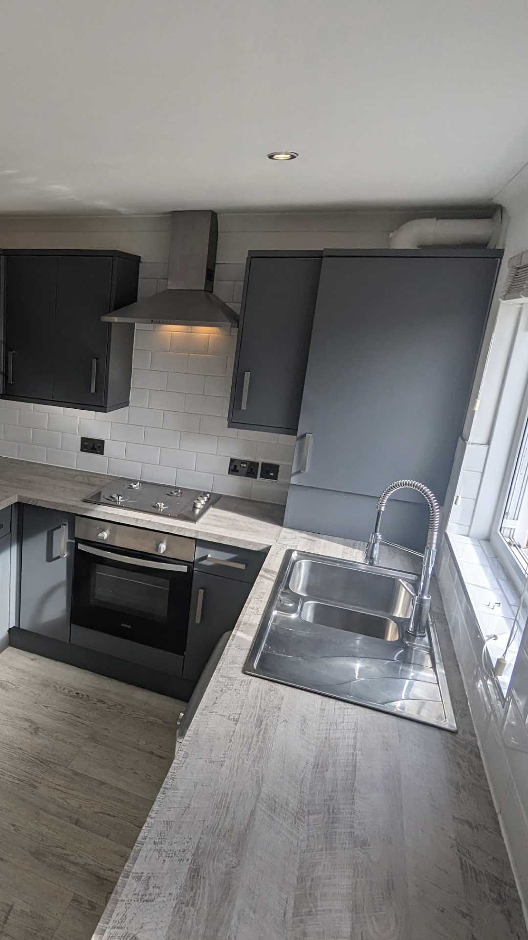 Grey Wood Kitchen Wrap - Get Inspired With Kitchenwrapper.com